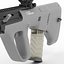 Steyr Aug A3 Acog 3d Model