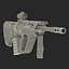 Steyr Aug A3 Acog 3d Model