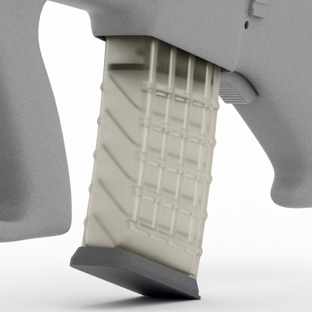 Steyr Aug A3 Acog 3d Model