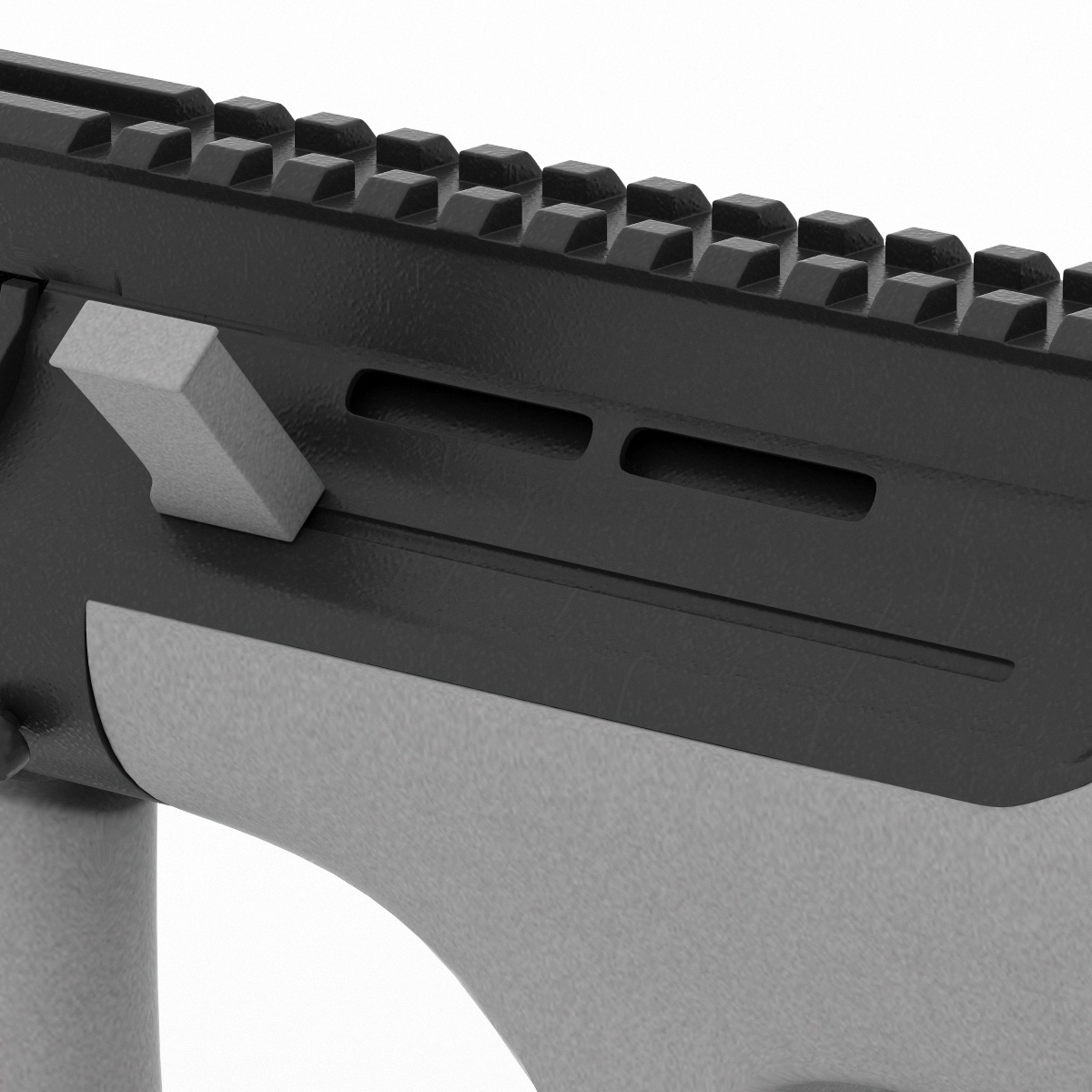 steyr aug a3 acog 3d model