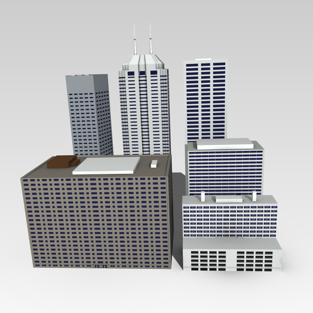 3d City Cityscape