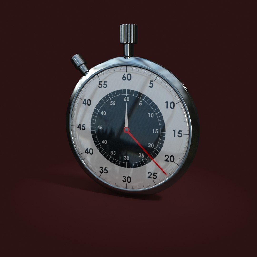 3d Max Stopwatch Pointers