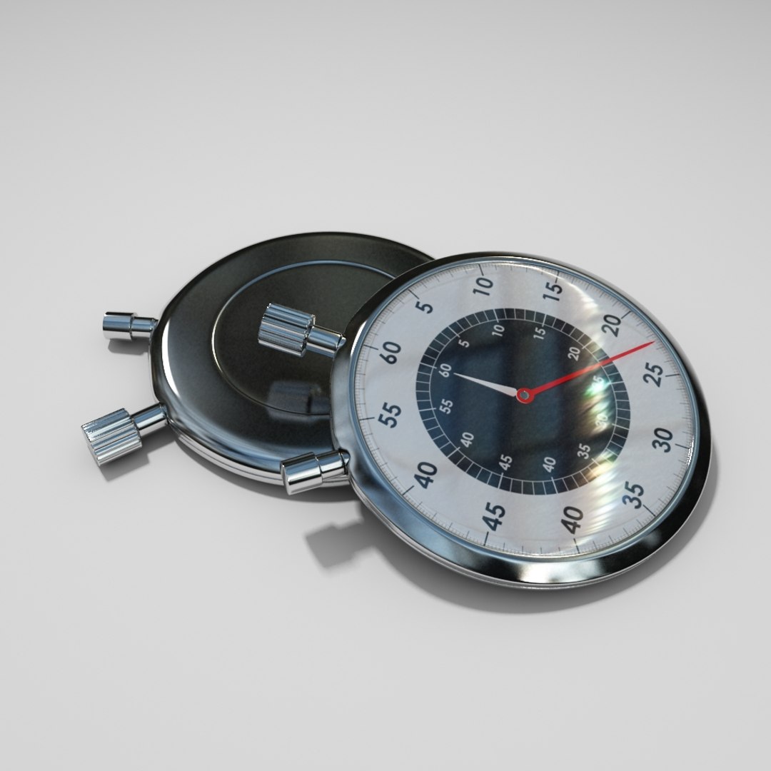 3d Max Stopwatch Pointers