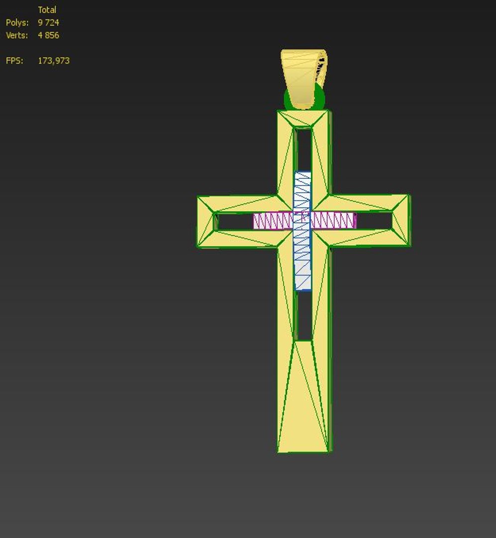 Cross Catholic 3D Model - TurboSquid 1413120
