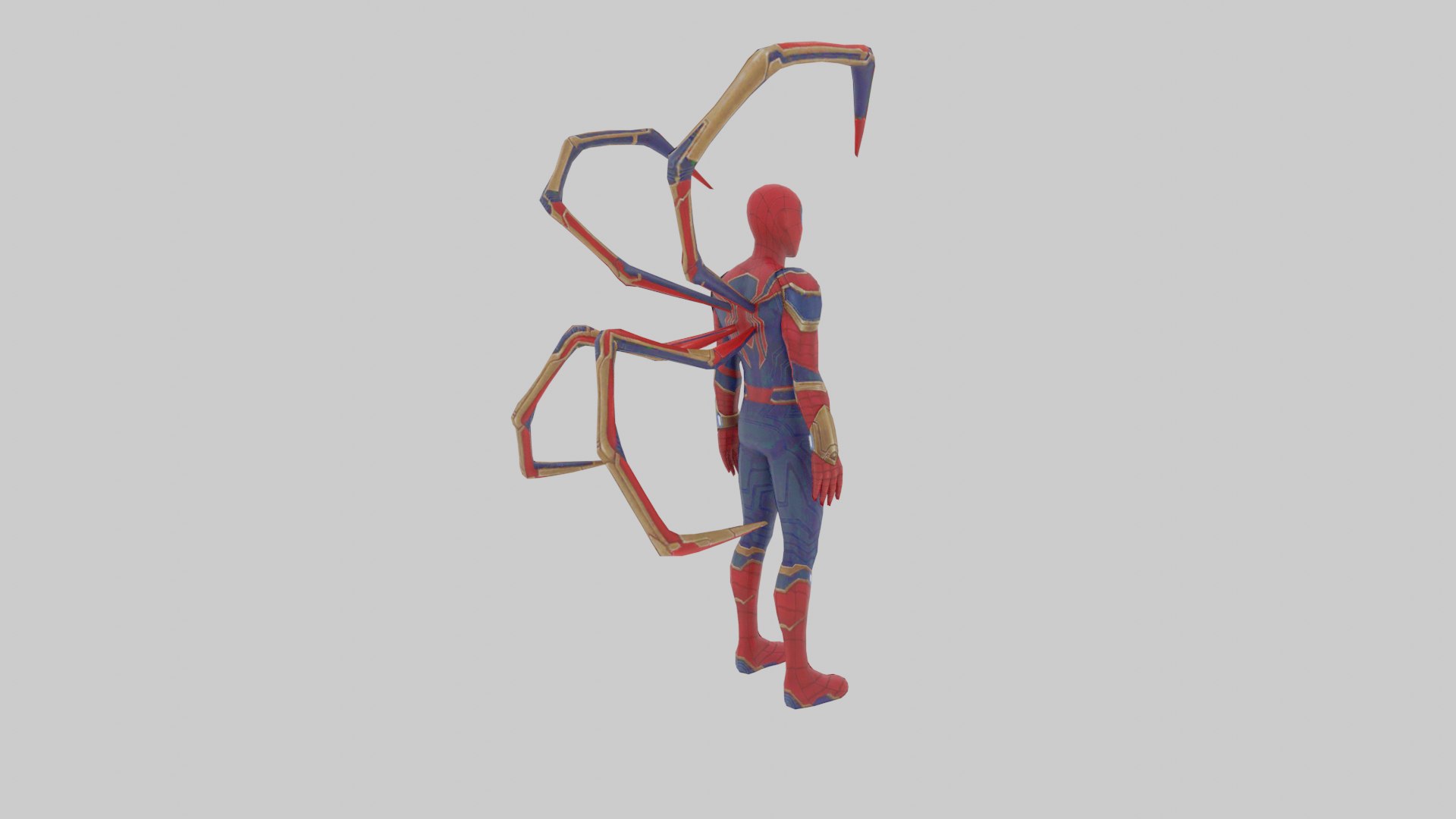 3D Marvel Spiderman Avengers Simple Rigged - TurboSquid 1993231