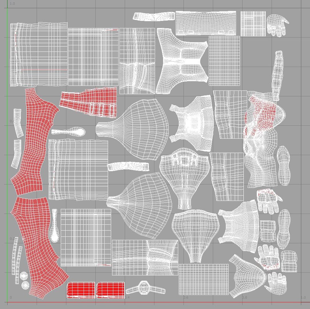 3d Rigged Storm Trooper Model