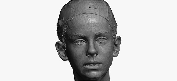 Rhea human head lip 3D model - TurboSquid 1655065
