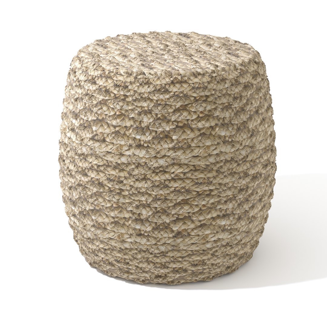 3D Palecek SPA ROUND DRUM STOOL TABLE model - TurboSquid 2173314