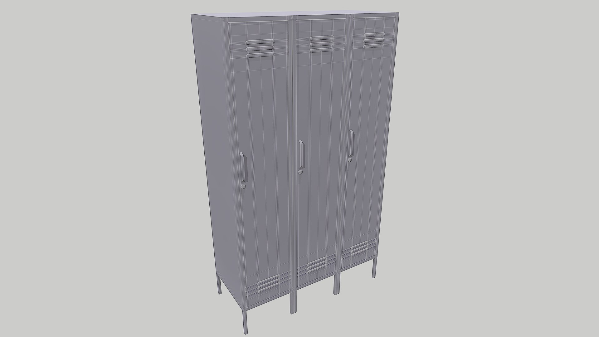 3D Lockers V7 With PBR 4K 8K Model - TurboSquid 1792278