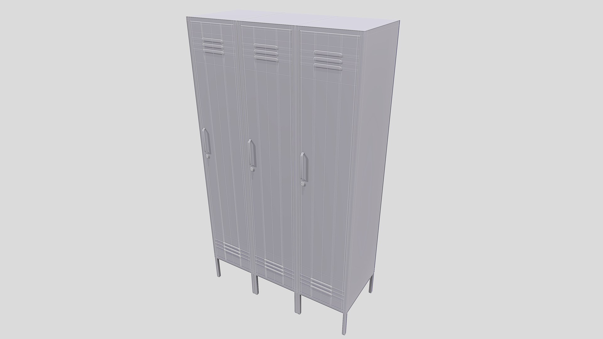 3D Lockers V7 With PBR 4K 8K Model - TurboSquid 1792278