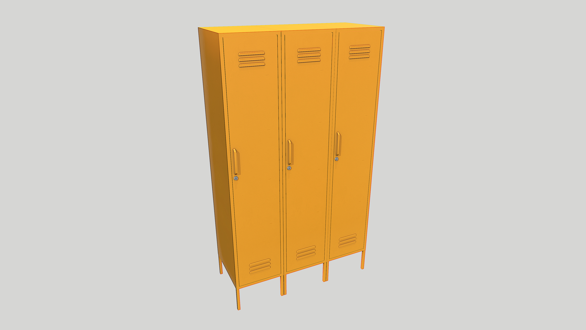 3D Lockers V7 With PBR 4K 8K Model - TurboSquid 1792278