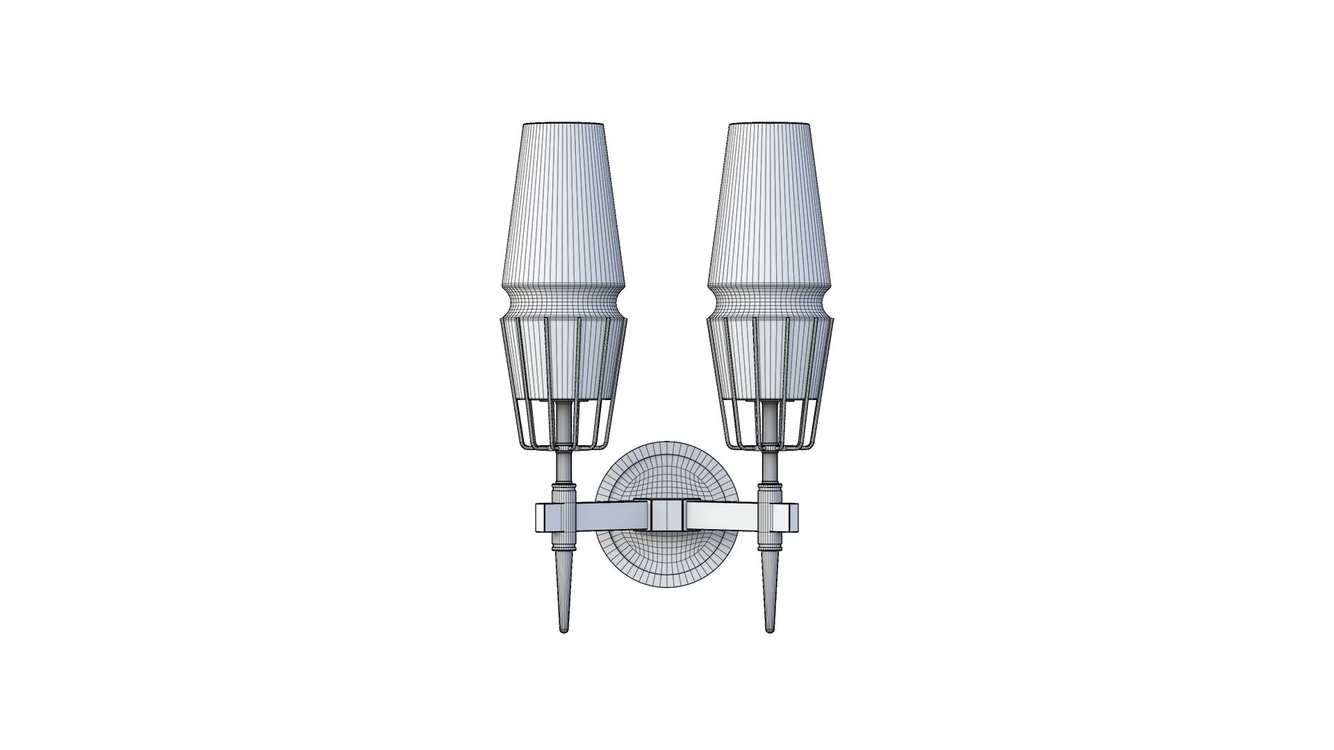 Nordic Brass Wall Lamp 3D model - TurboSquid 2124570