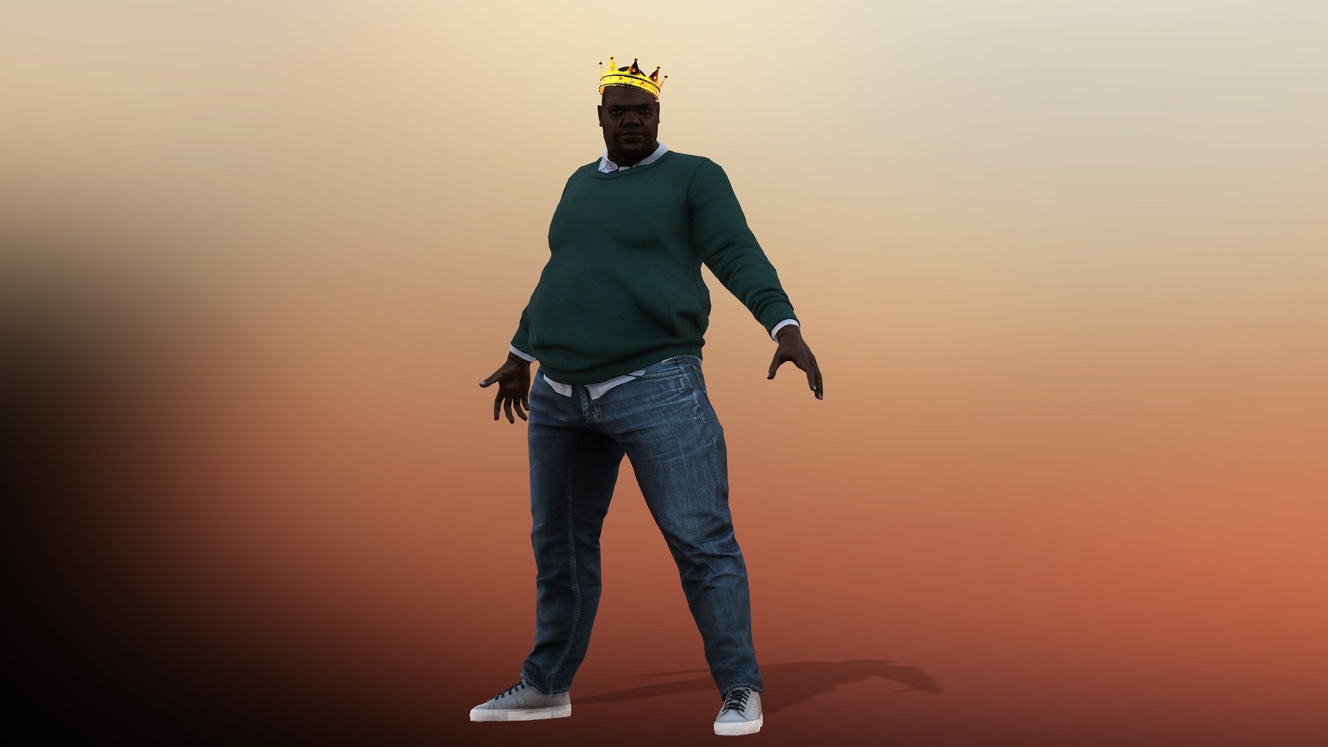 3D Notorious BIG Biggy Model - TurboSquid 2235328