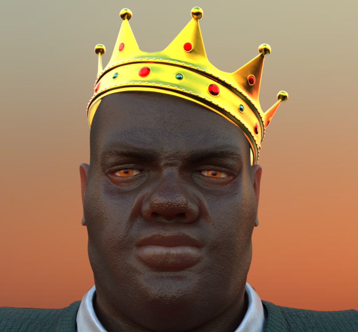 3D Notorious BIG Biggy Model - TurboSquid 2235328