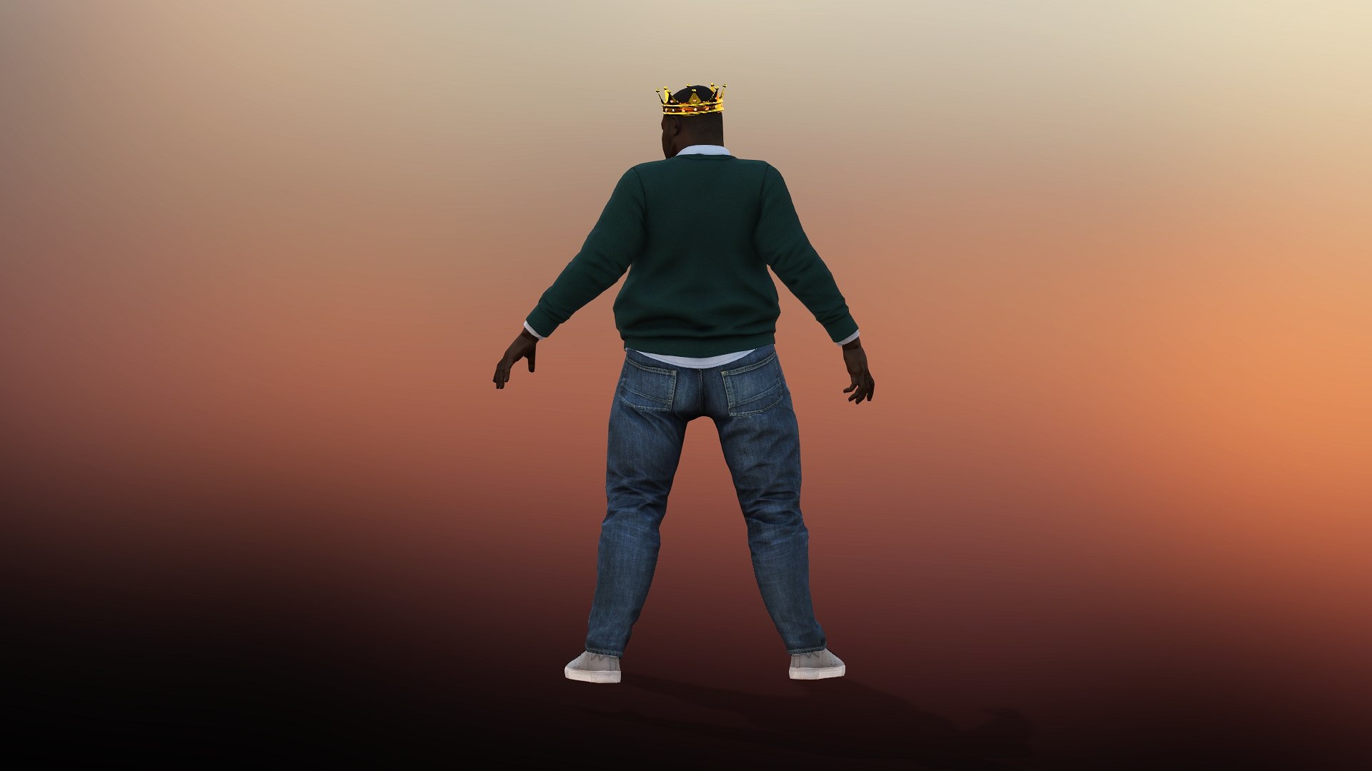 3D Notorious BIG Biggy Model - TurboSquid 2235328