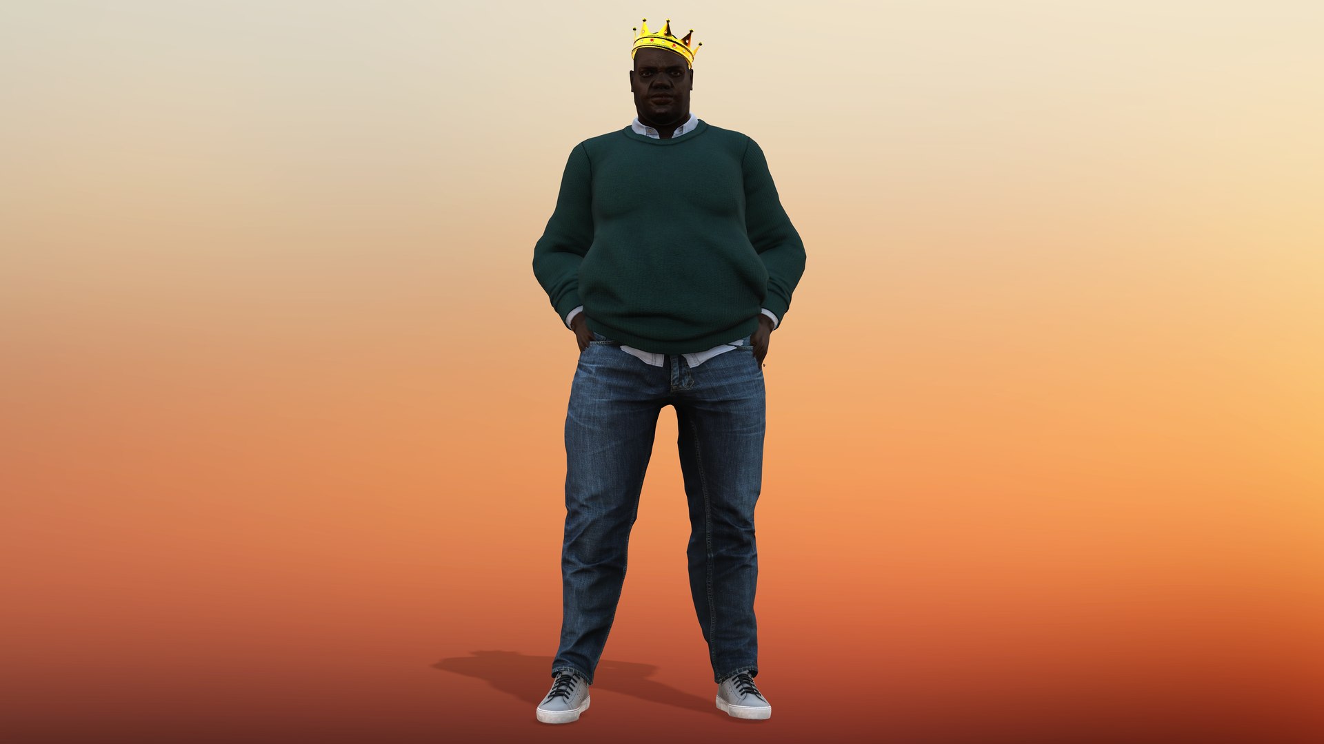 3D Notorious BIG Biggy Model - TurboSquid 2235328