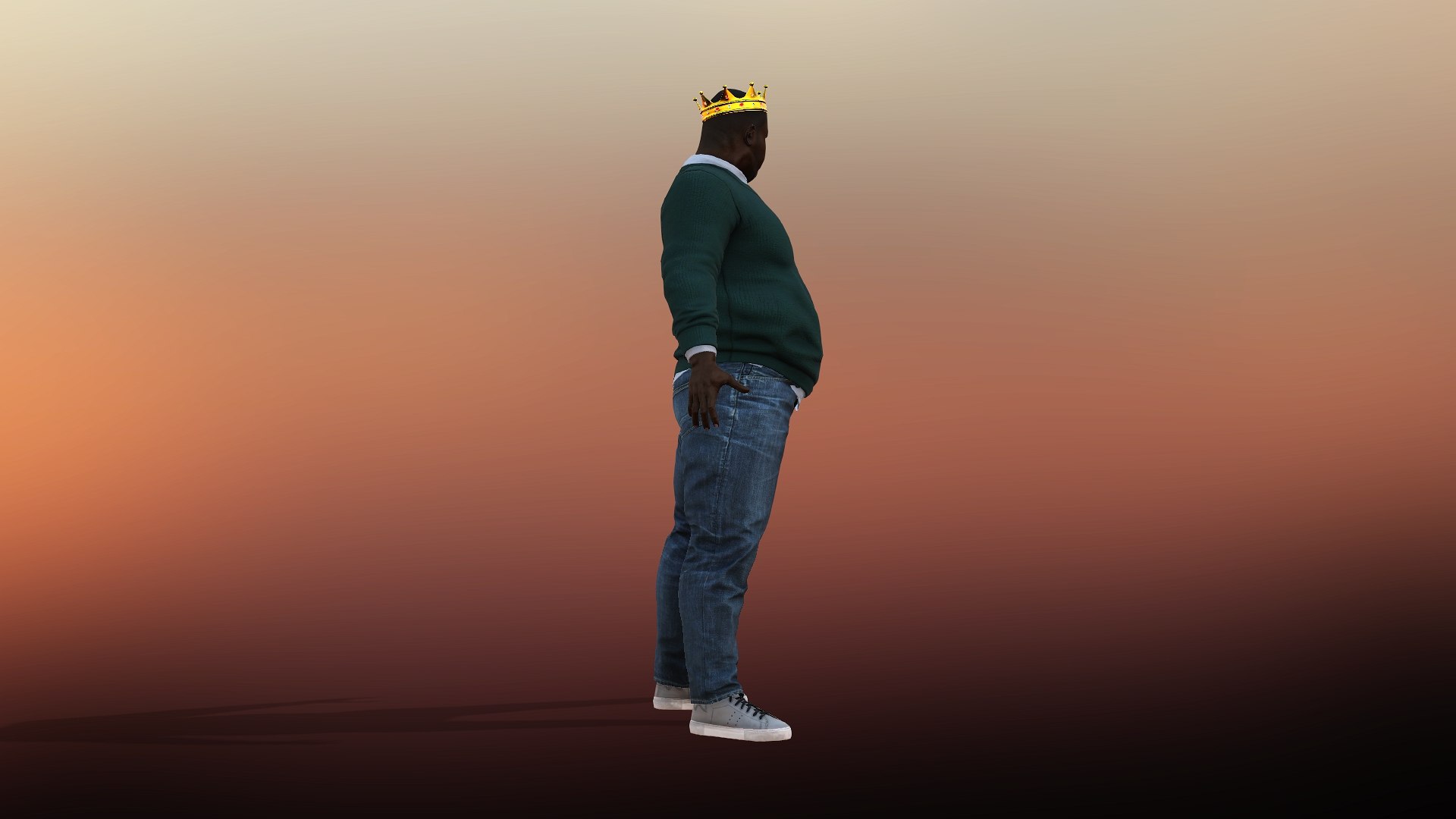 3D Notorious BIG Biggy Model - TurboSquid 2235328