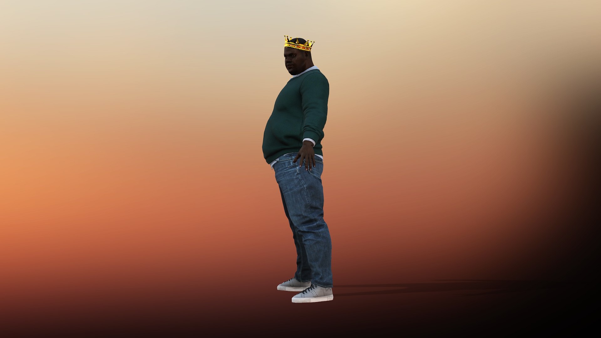 3D Notorious BIG Biggy Model - TurboSquid 2235328