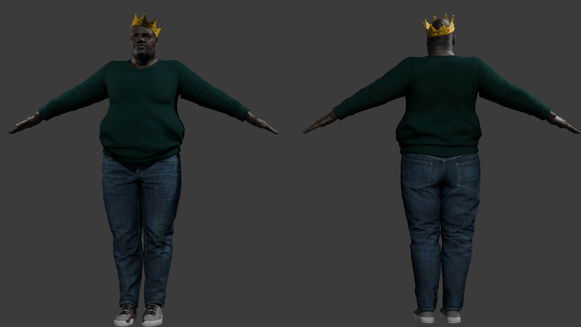 3D Notorious BIG Biggy Model - TurboSquid 2235328