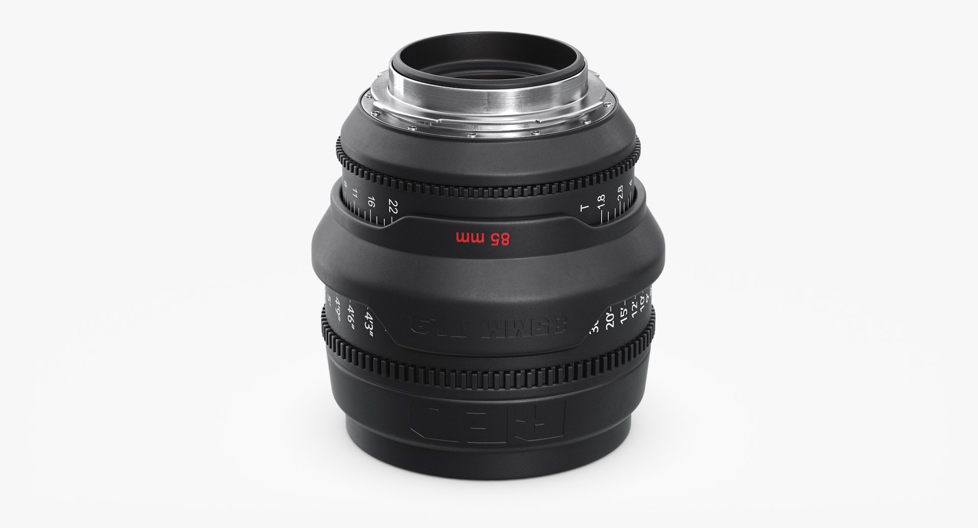 3d camera lens red epic model