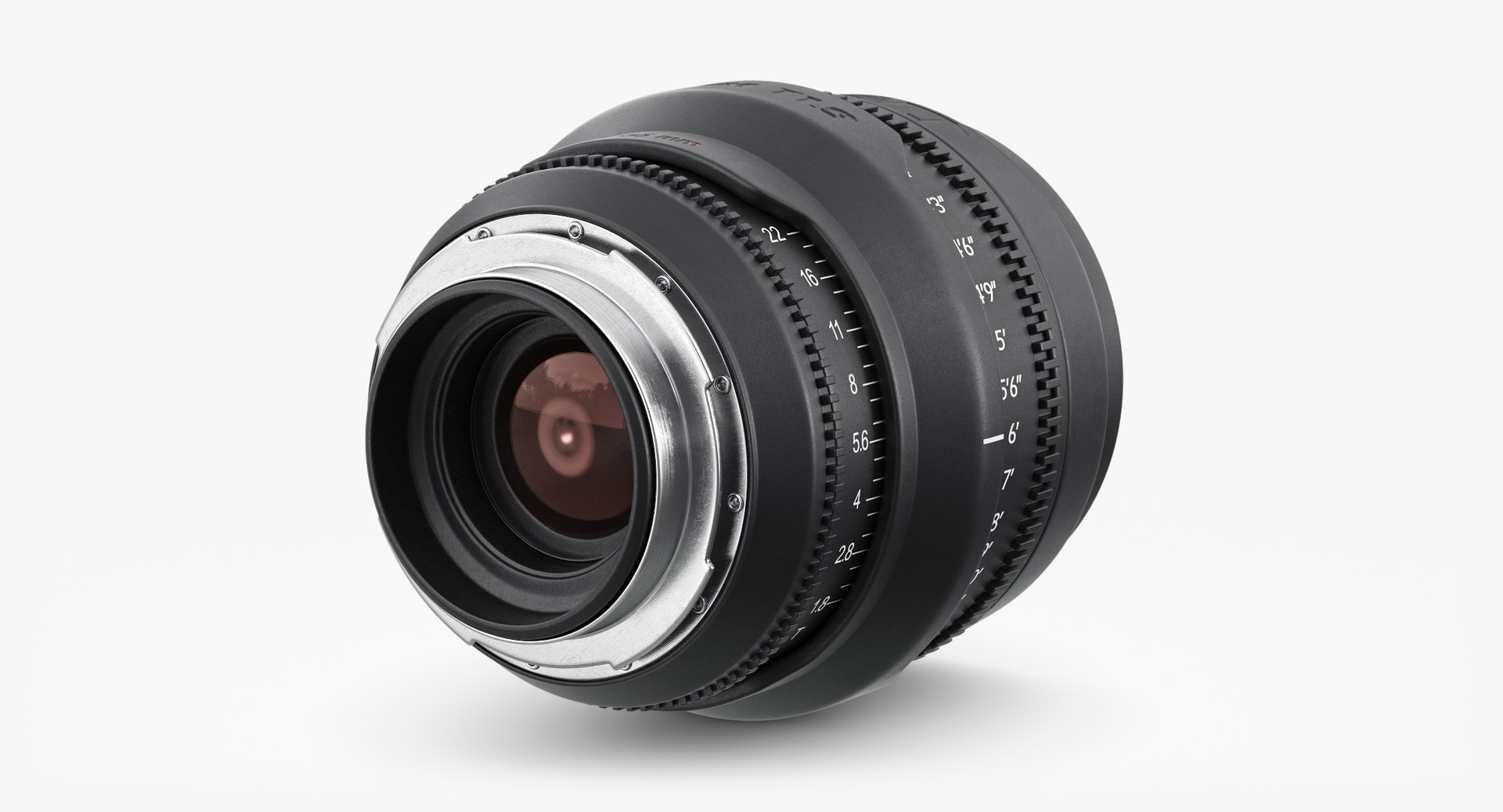 3d camera lens red epic model