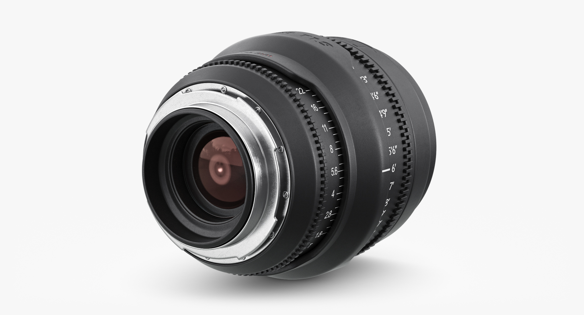 3d camera lens red epic model