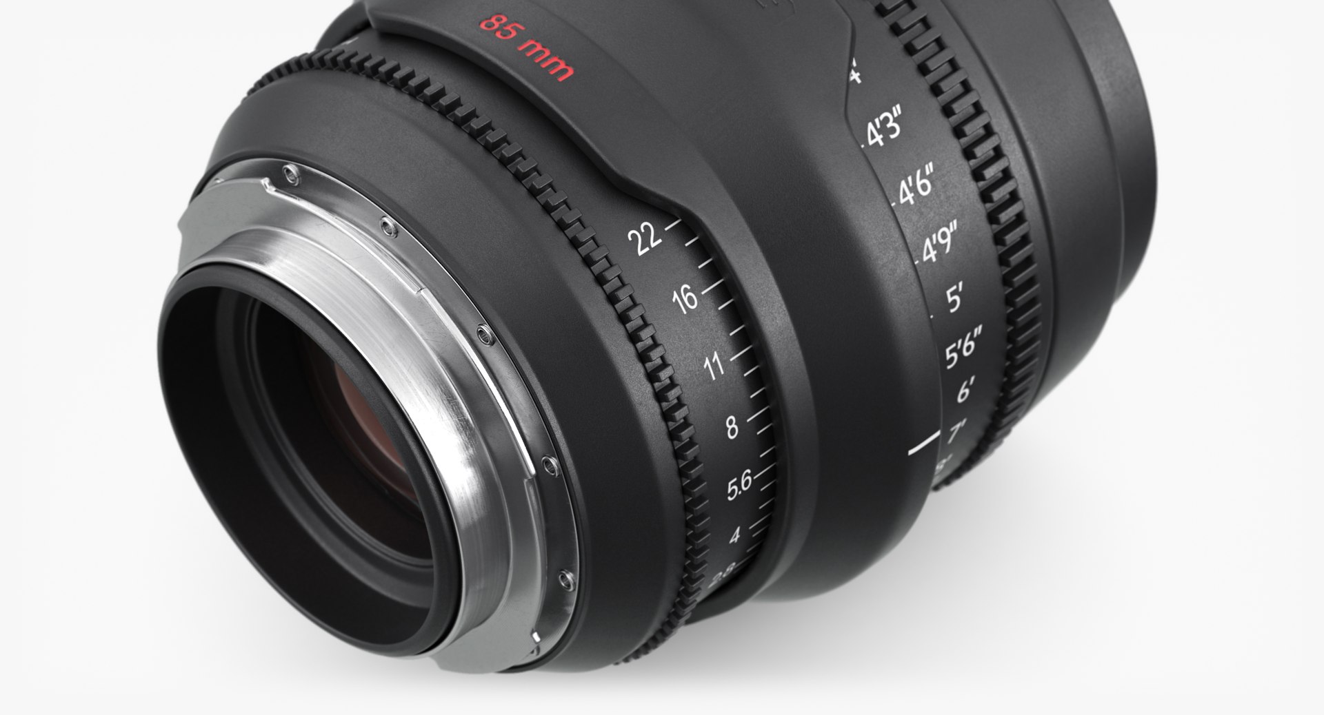 3d camera lens red epic model