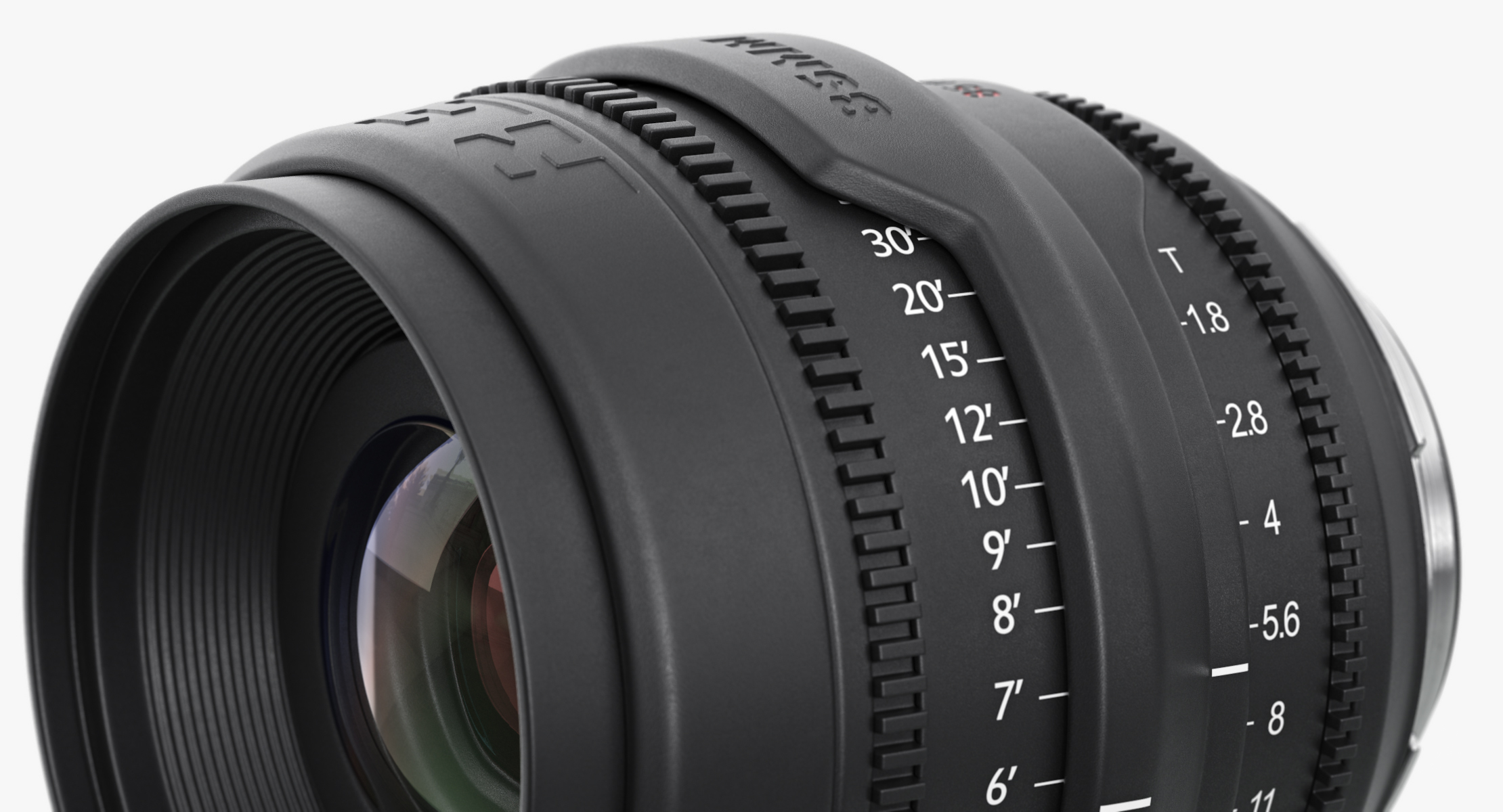 3d camera lens red epic model