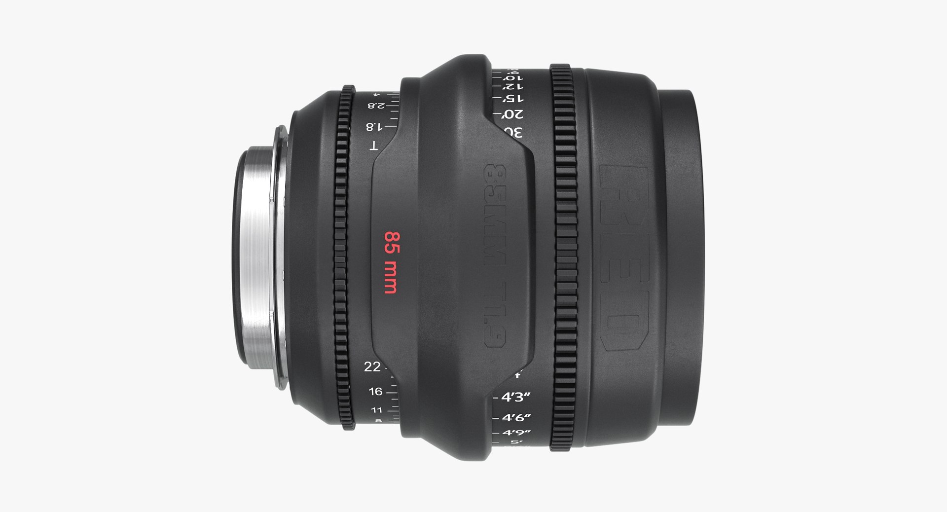 3d camera lens red epic model