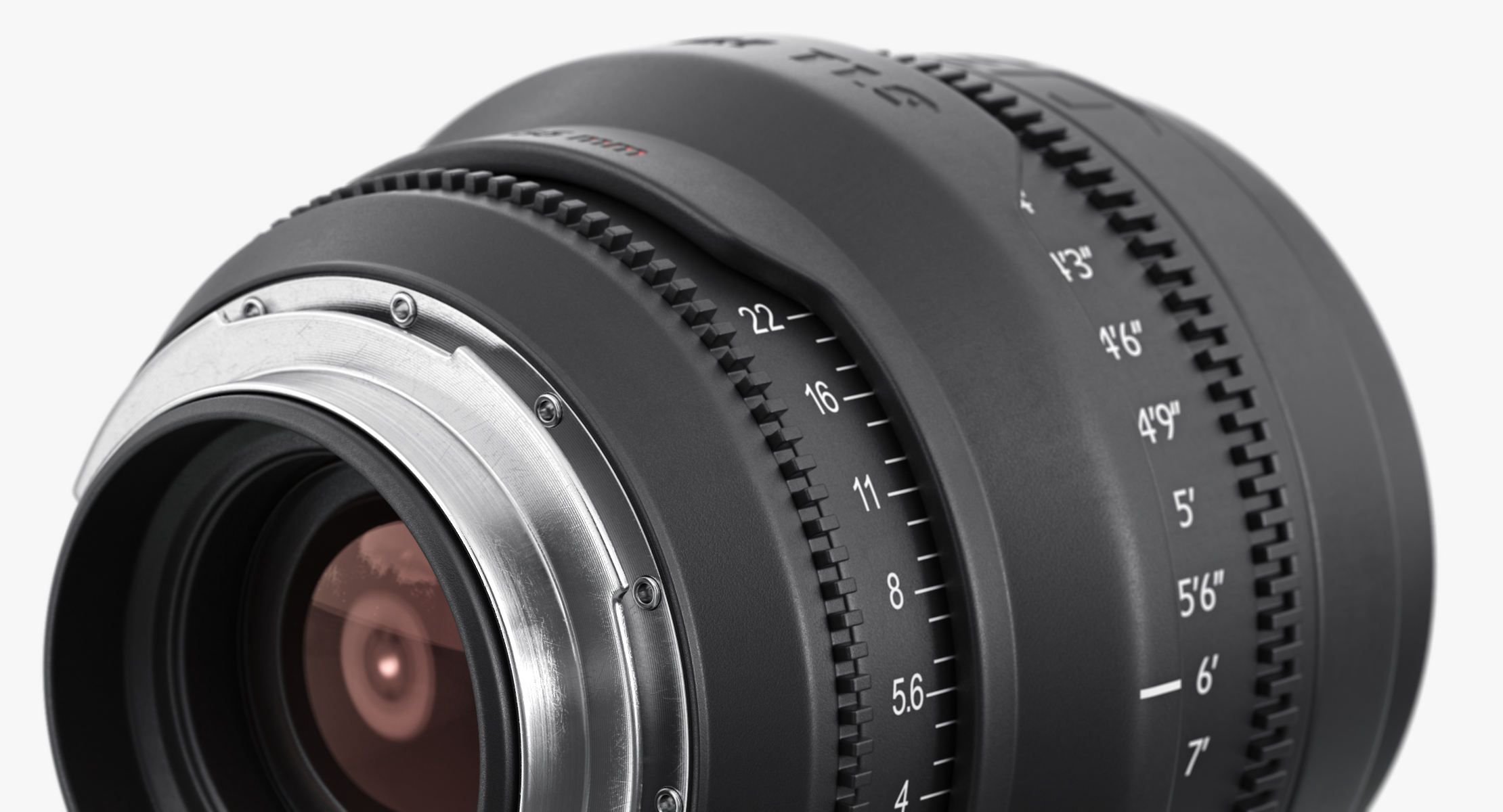 3d camera lens red epic model