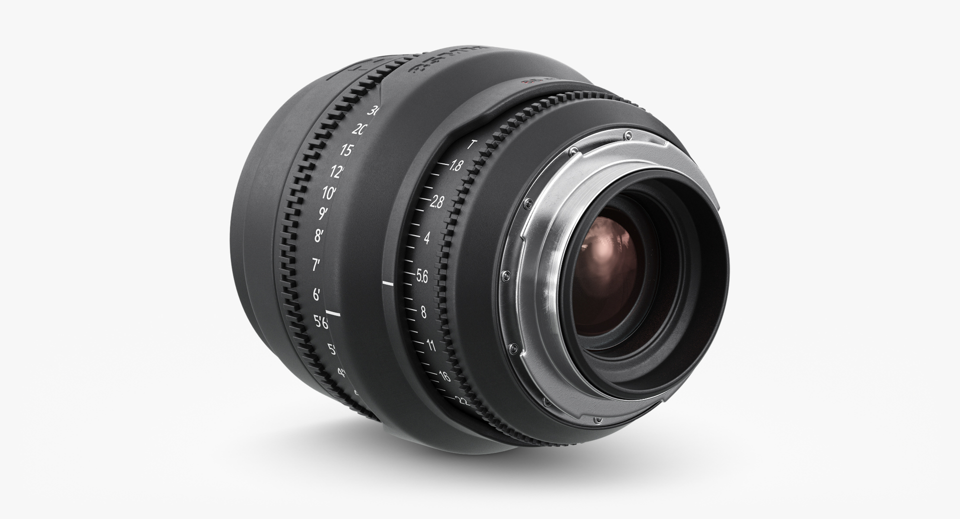 3d camera lens red epic model