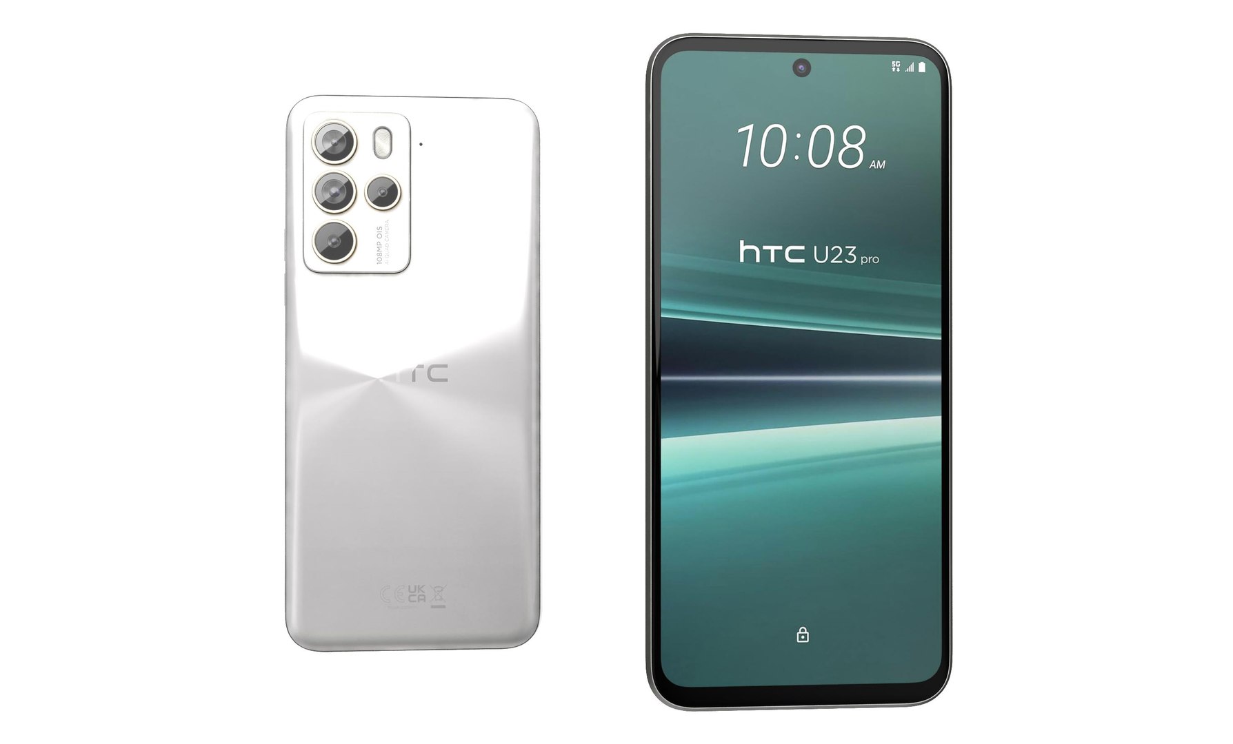 HTC U23 Pro White 3D Model - TurboSquid 2189991