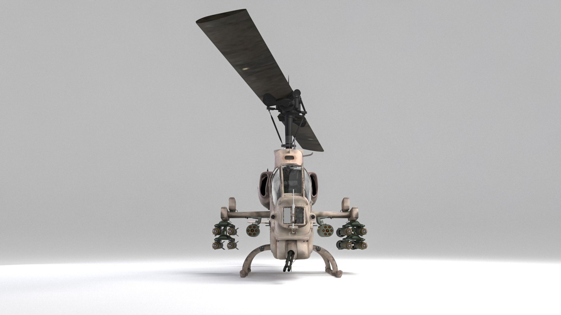 3D Bell Super Cobra Model - TurboSquid 1189216