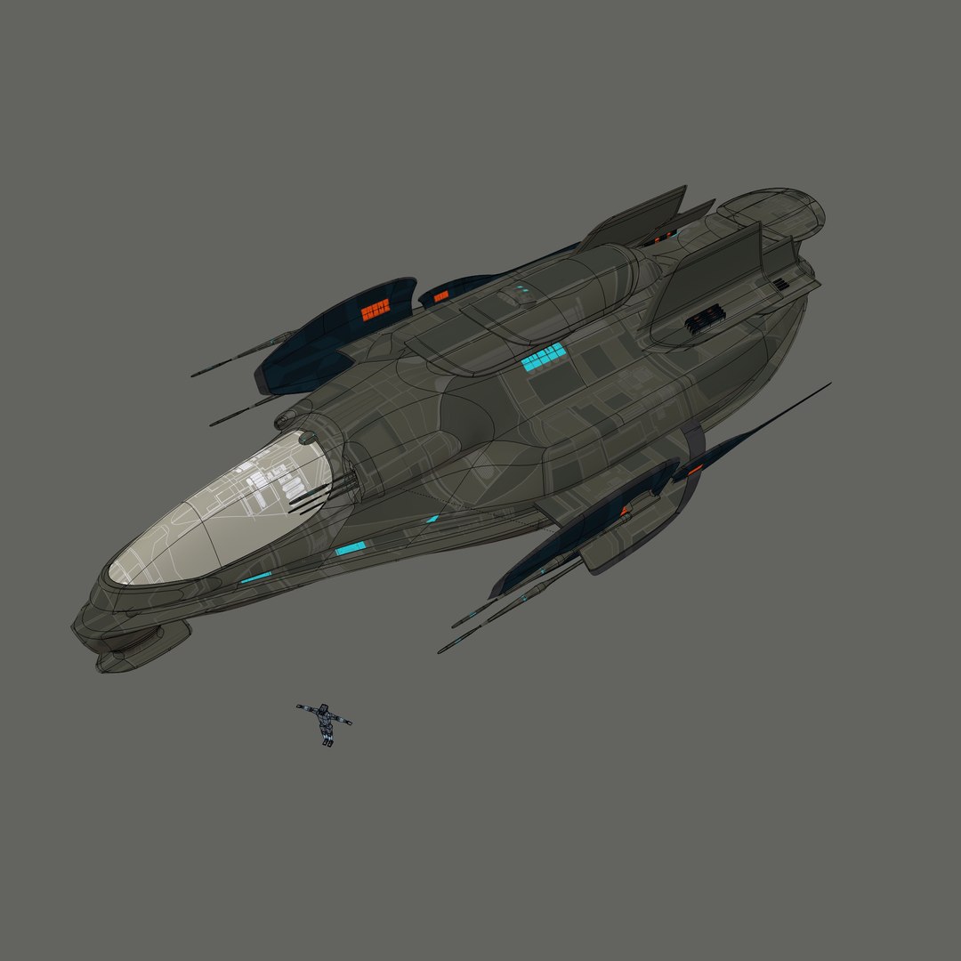 Blender Fast Recon Ship