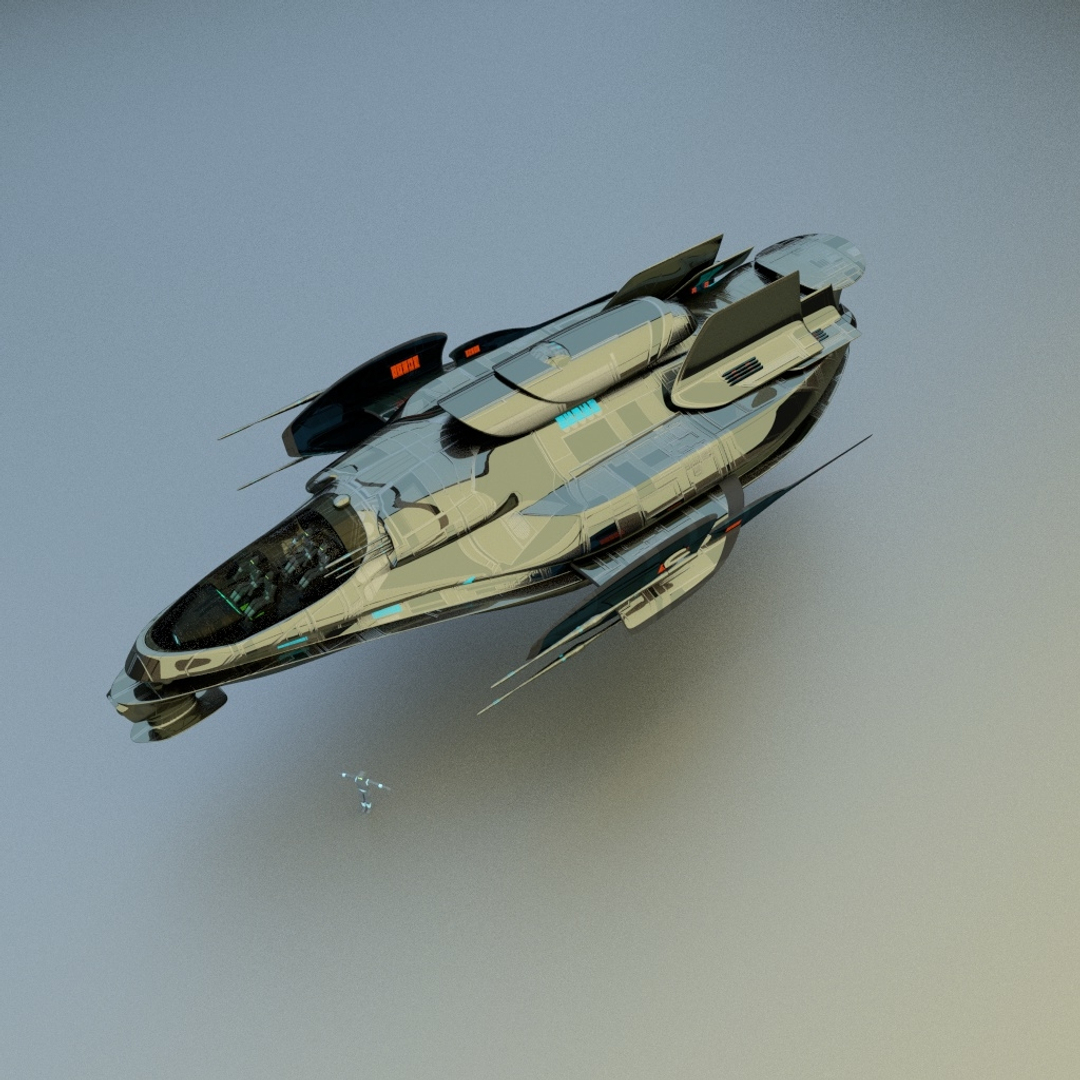 Blender Fast Recon Ship