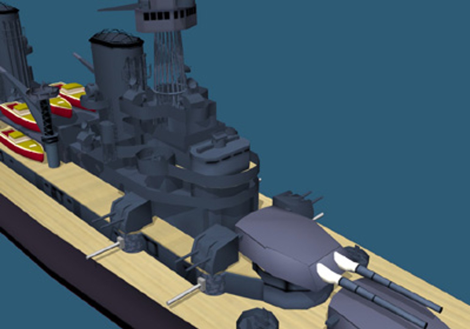 Lexington Battlecruiser 3d 3ds