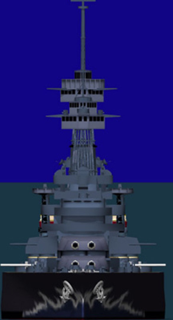 Lexington Battlecruiser 3d 3ds