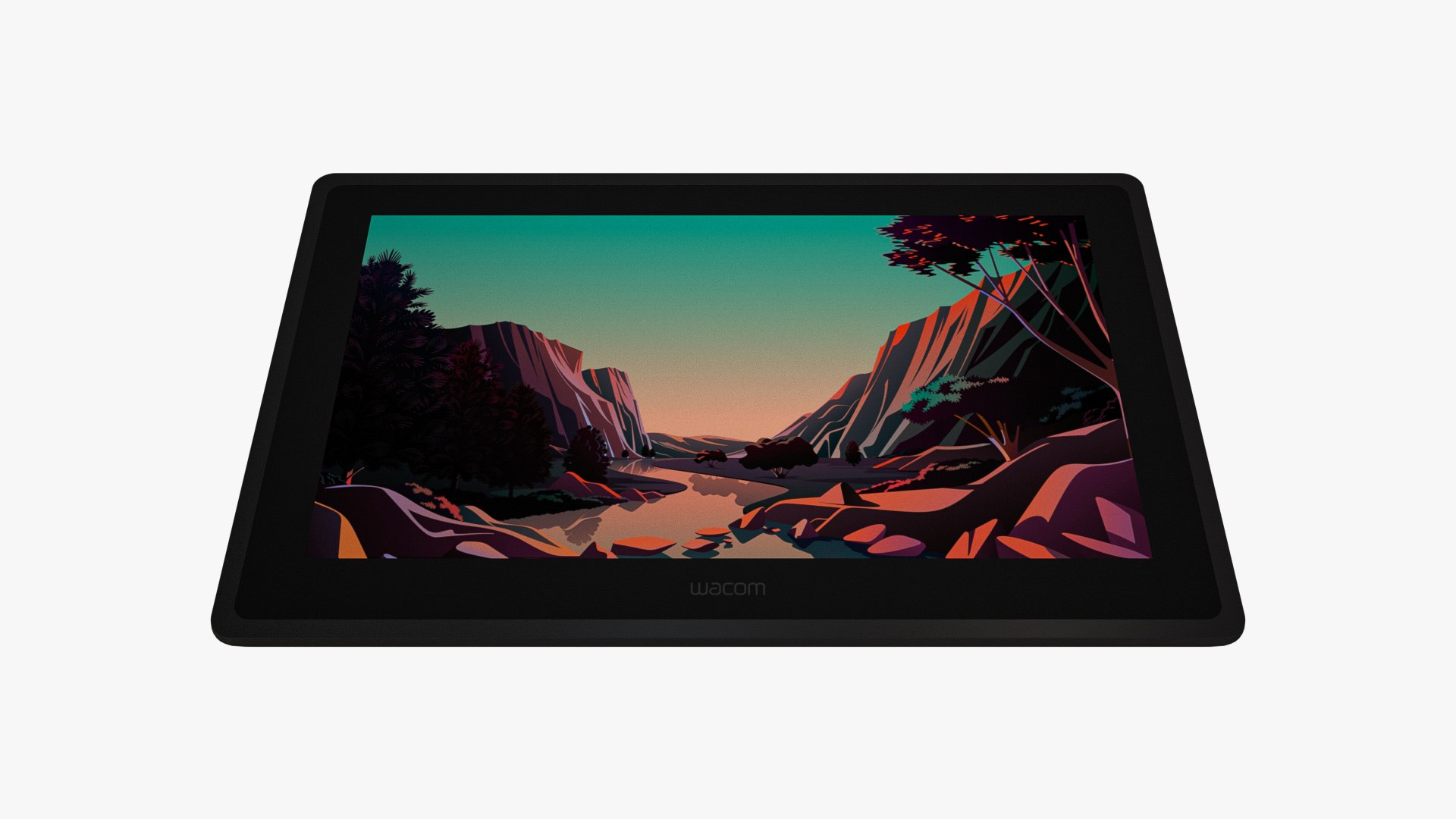 Wacom Cintiq 22 Model - TurboSquid 2103980