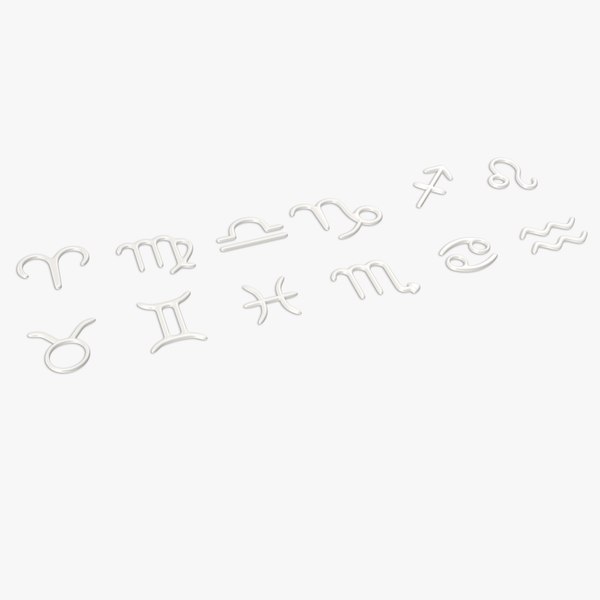 modelo 3d Porcelana signos del zodiaco 1 - TurboSquid 2144302