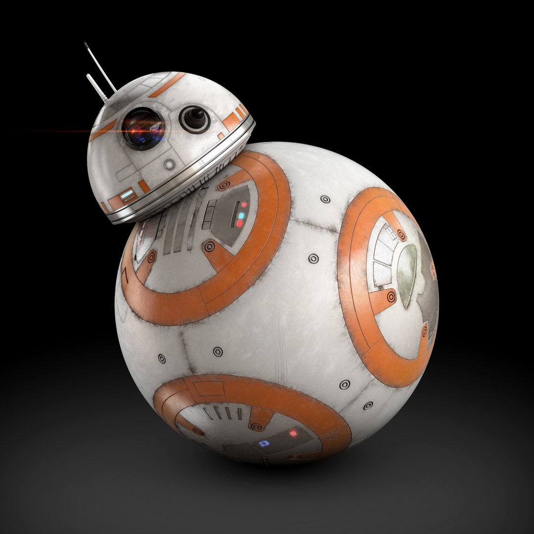 3d Model Bb-8 Star Wars Droid