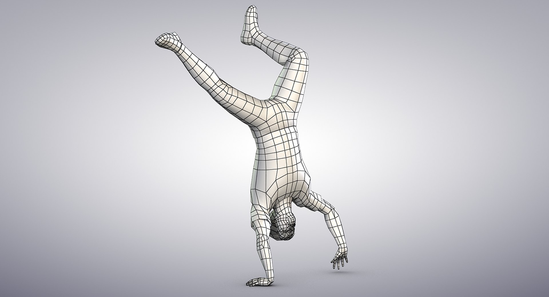 3D sportsman character rig man - TurboSquid 1295517