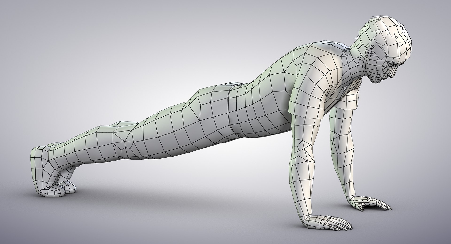 3D sportsman character rig man - TurboSquid 1295517
