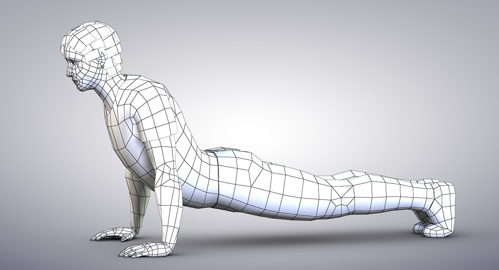 3D sportsman character rig man - TurboSquid 1295517