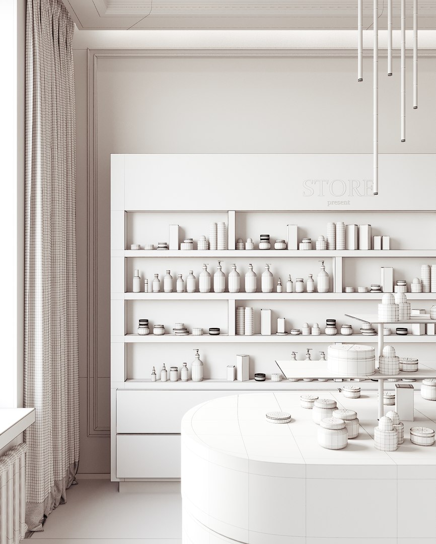 3D Shop Store Model - TurboSquid 1624712