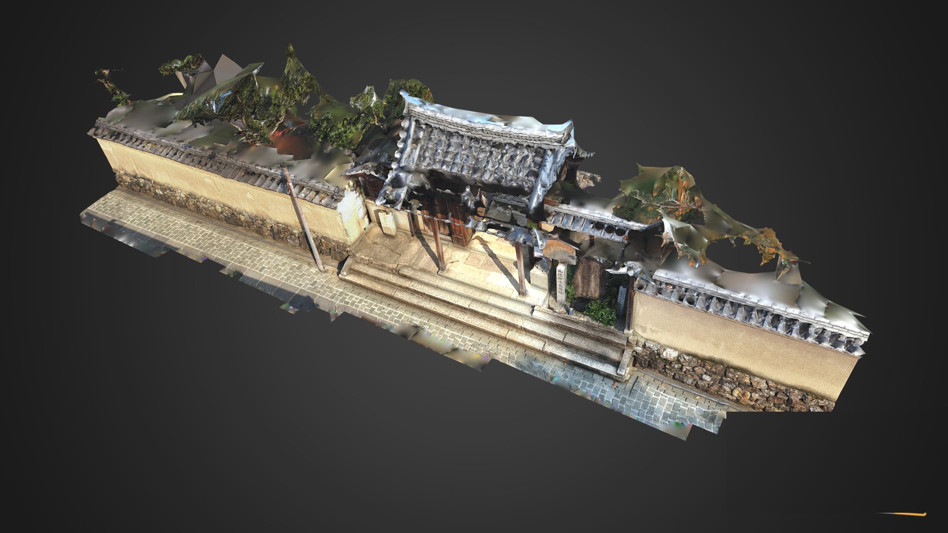3D Japan Kyoto Street Model - TurboSquid 2015062
