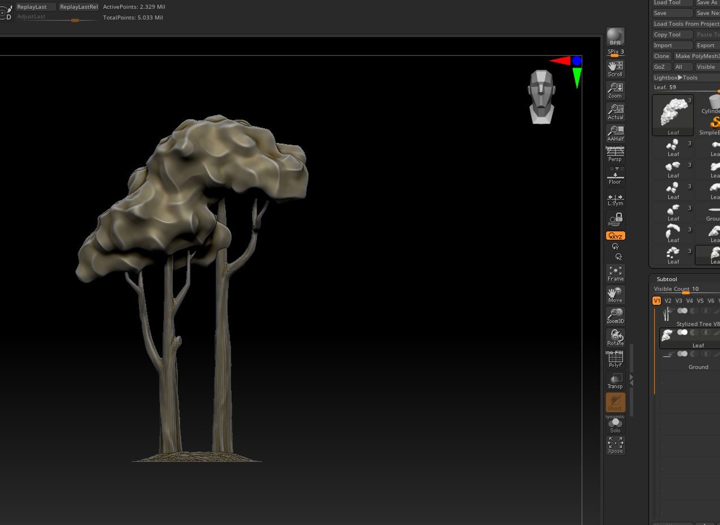 3D Stylized Tree V8 - TurboSquid 2037374