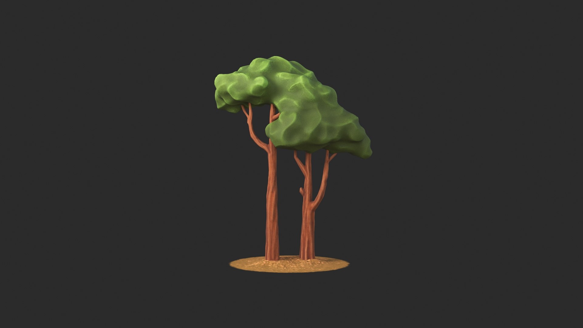 3D Stylized Tree V8 - TurboSquid 2037374