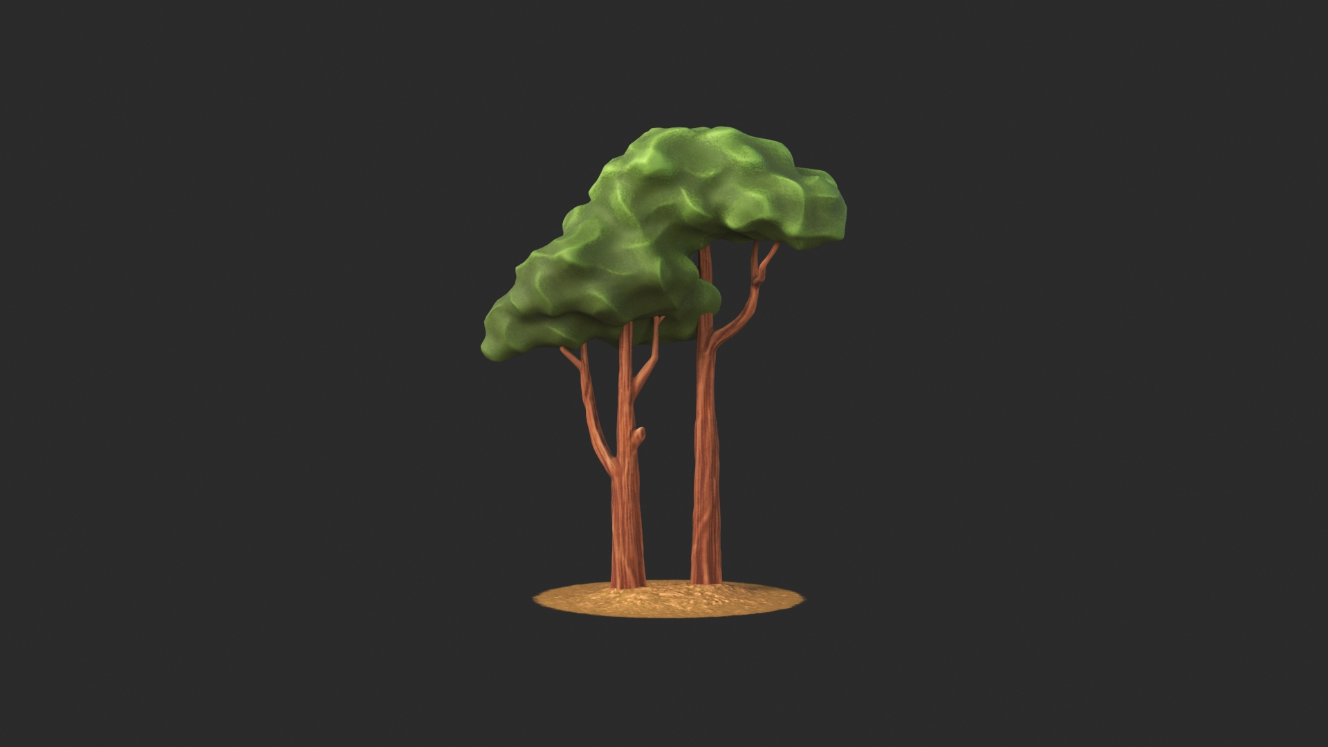 3D Stylized Tree V8 - TurboSquid 2037374