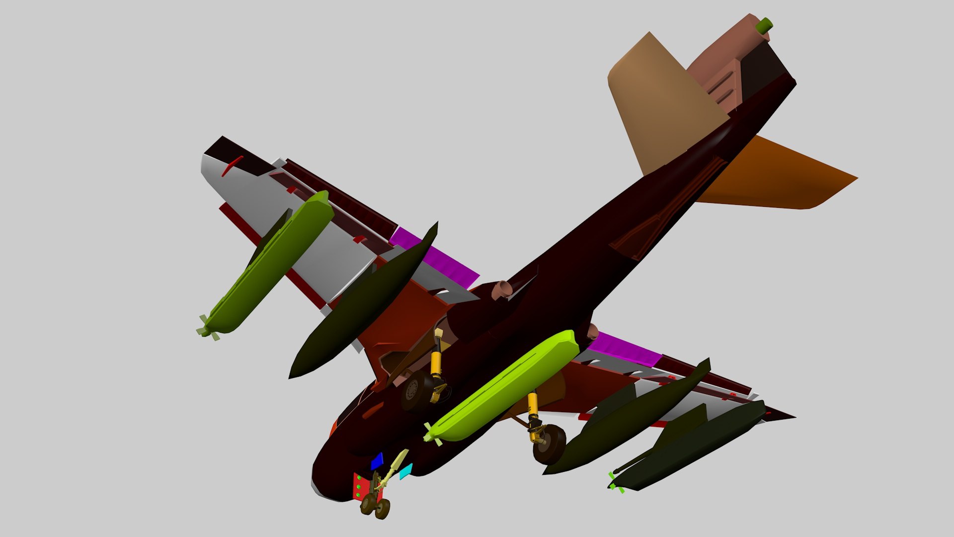 EA-6B AIRCRAFT 3D Model - TurboSquid 2085447