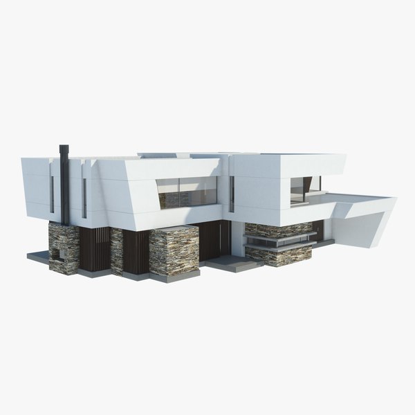 modelo 3d Casa moderna 2 - TurboSquid 2270038